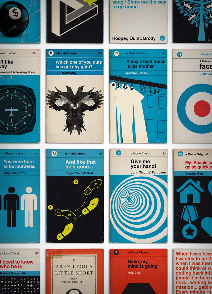 Greatest Movies Book Covers A to Z – a little bird told me gallery