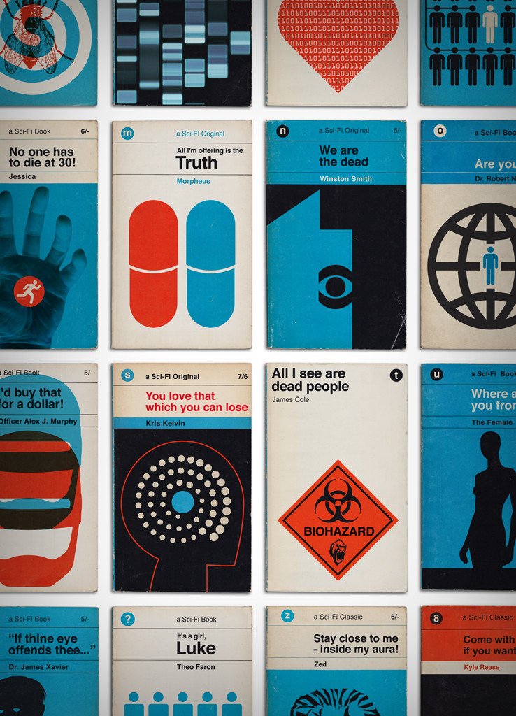 Si Fi Movie book covers A to Z – a little bird told me gallery
